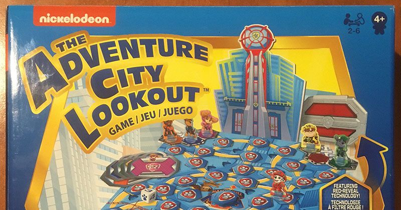 Paw Patrol: The Adventure City lookout | Board Game | BoardGameGeek