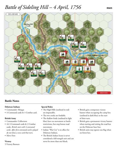 Battle of Sideling Hill – 4 April, 1756 (FIW Scenario RN05) | Commands ...