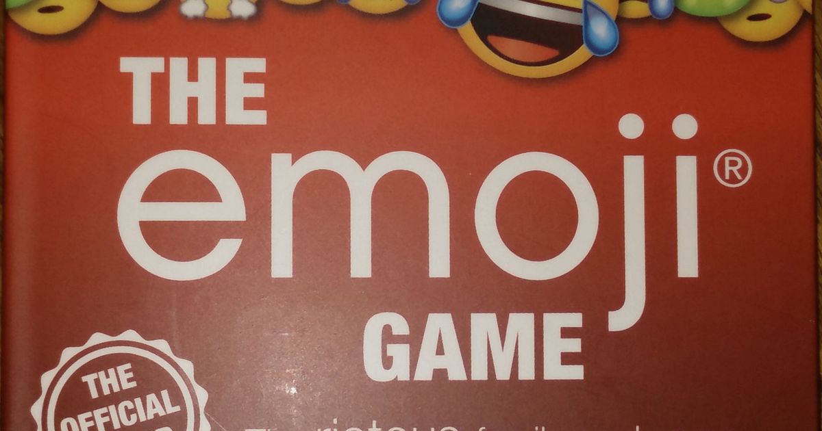 The Emoji Game | Board Game | BoardGameGeek