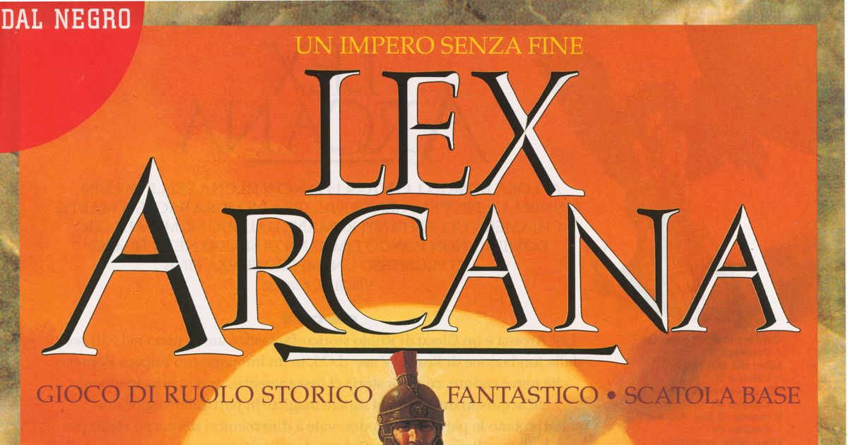 Lex Arcana | RPG Item | BoardGameGeek