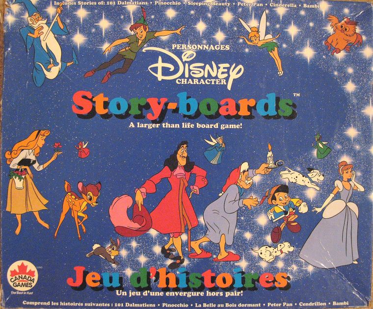 Disney Character Story-Boards | Board Game | BoardGameGeek