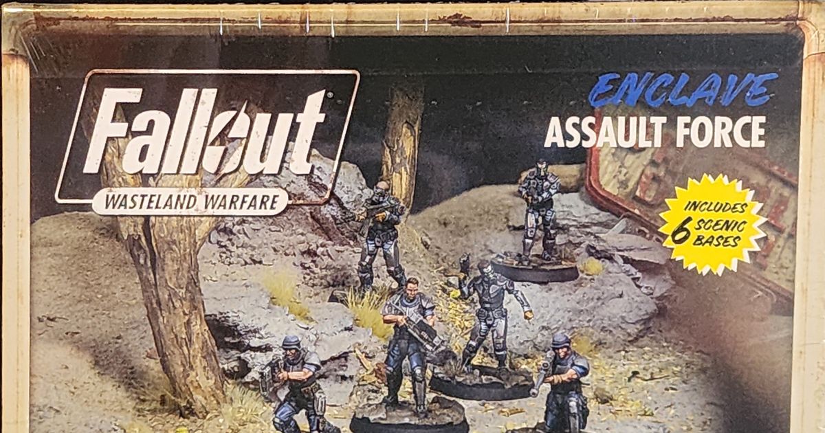 Fallout: Wasteland Warfare – Enclave: Assault Force | Board Game ...