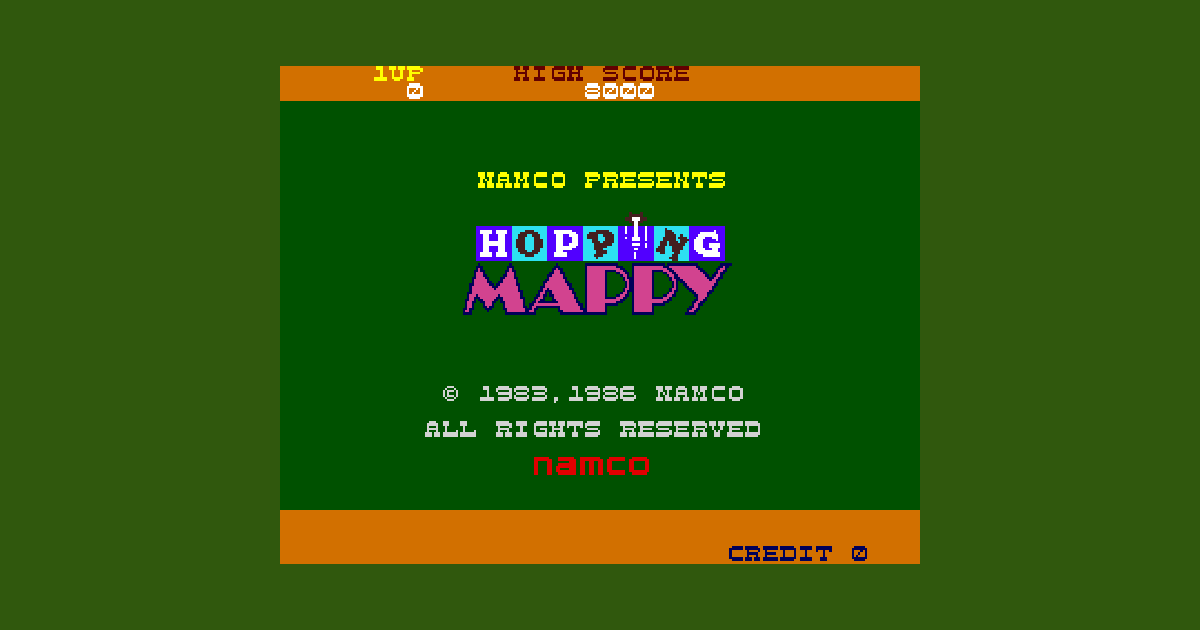 Hopping Mappy | Video Game | BoardGameGeek