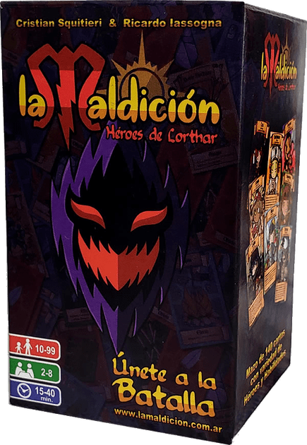 card size | La Maldición: Héroes de Lorthar