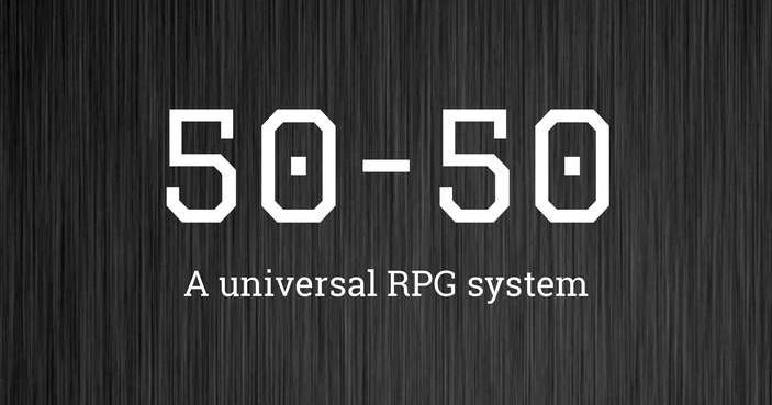 50-50: A Universal RPG System | RPG Item | RPGGeek