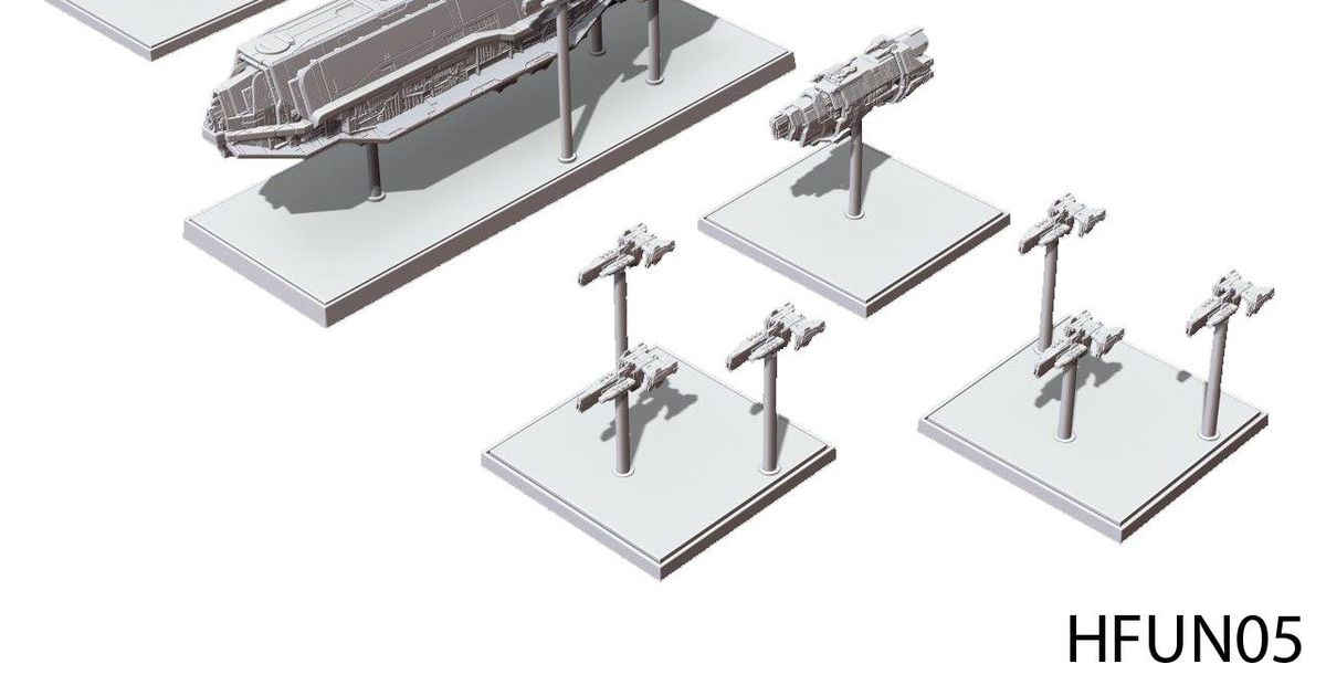 Halo: Fleet Battles – UNSC Punic-Class Supercarrier | Board Game ...