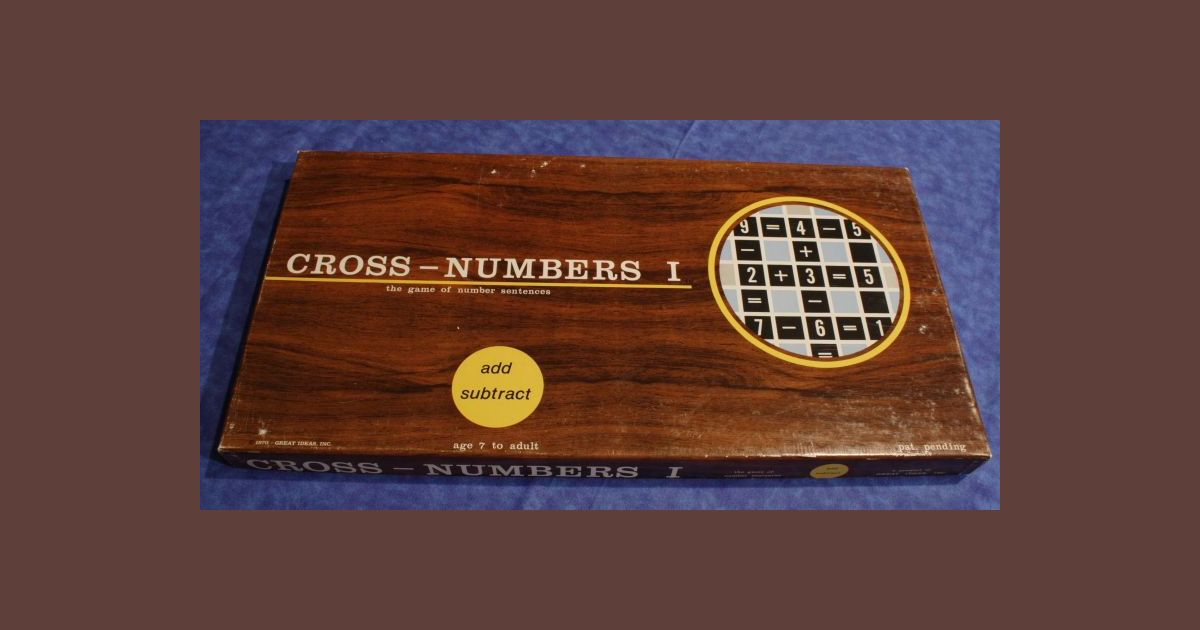 Cross-Numbers I | Board Game | BoardGameGeek