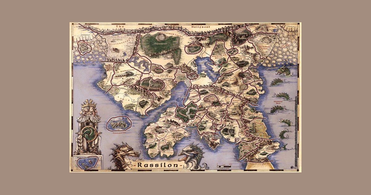 Hellfrost Canvas Map - Road Warden's Edition | RPG Item | RPGGeek