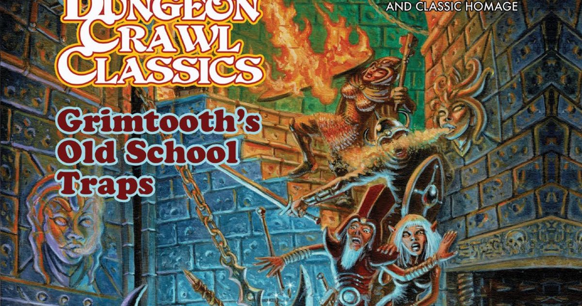 Grimtooth's Old School Traps (DCC) | RPG Item | BoardGameGeek