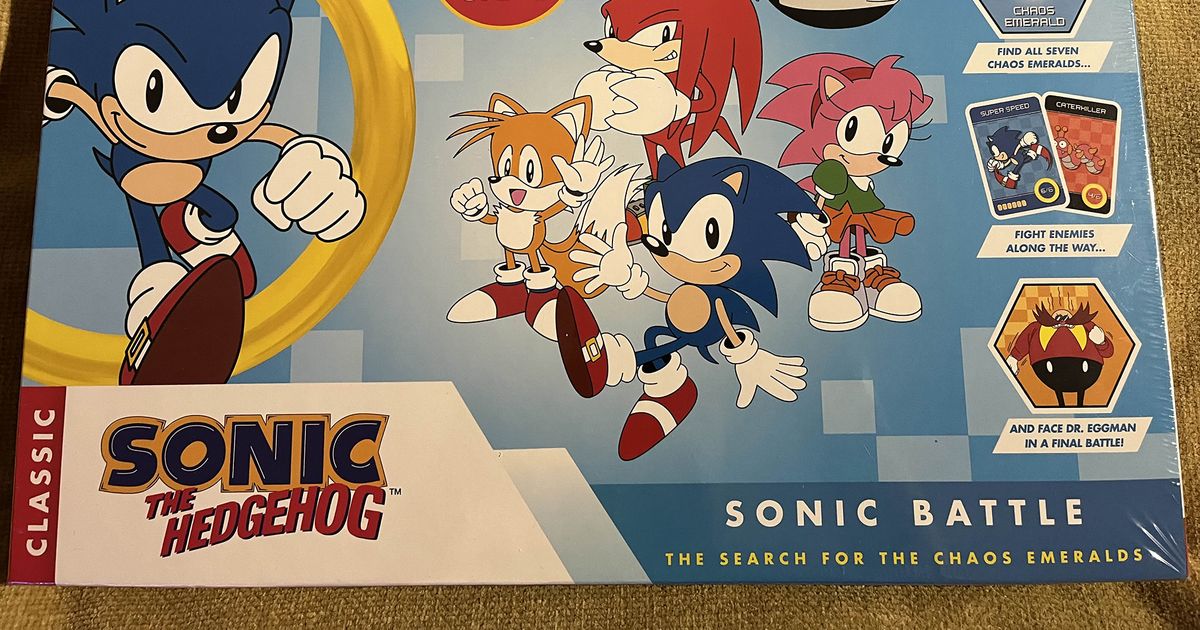 sonic chaotic battle