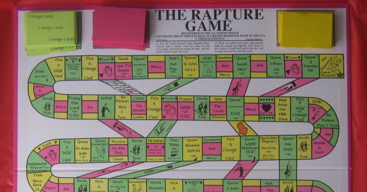 The Rapture Game | Board Game | BoardGameGeek