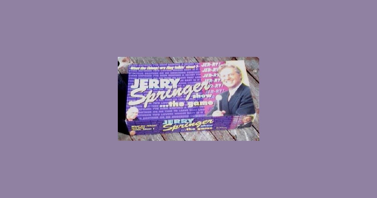 Jerry Springer Show | Board Game | BoardGameGeek