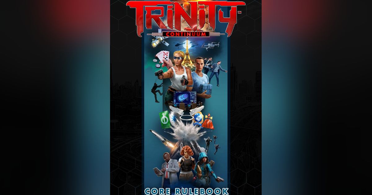 Trinity Continuum Core Rulebook | RPG Item | BoardGameGeek