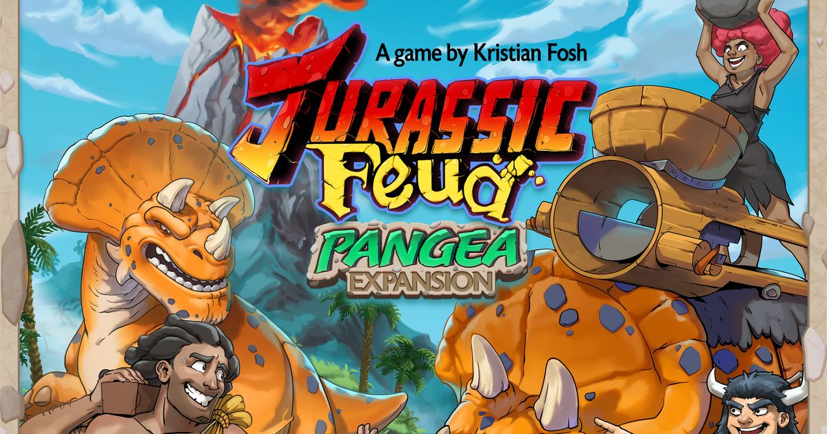 Jurassic Feud: Pangea Expansion | Board Game | BoardGameGeek
