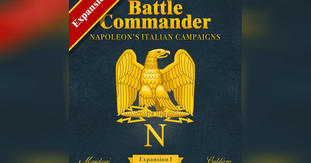 Battle Commander: Expansion I | Board Game | BoardGameGeek