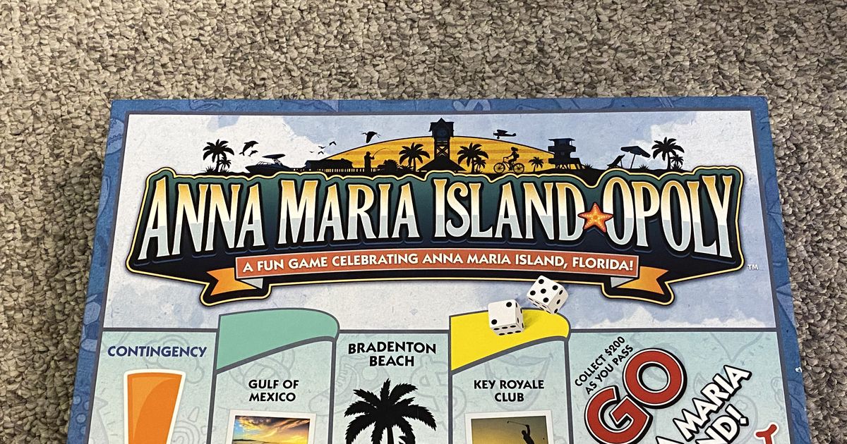 Anna Maria Island-Opoly | Board Game | BoardGameGeek