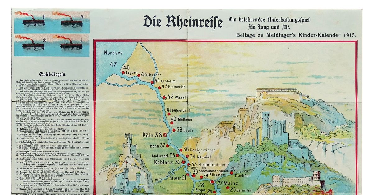 Die Rheinreise | Board Game | BoardGameGeek