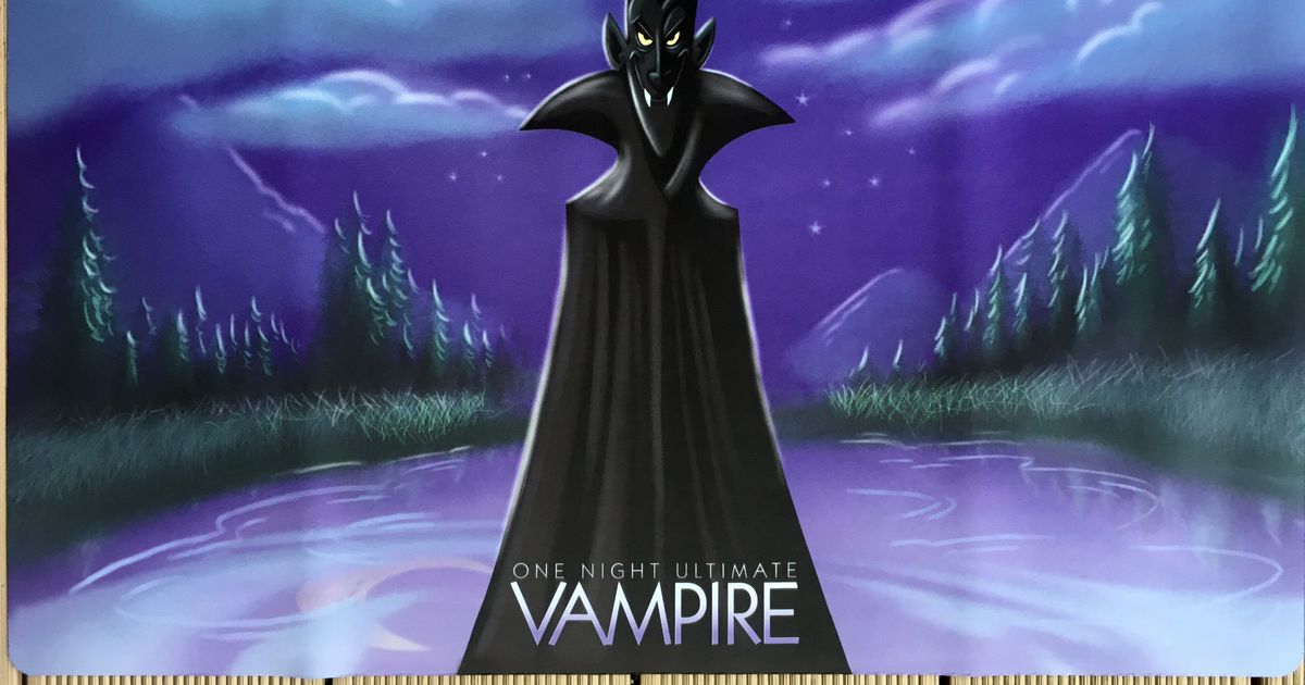 One Night Ultimate Vampire: Playmat | Board Game Accessory | BoardGameGeek