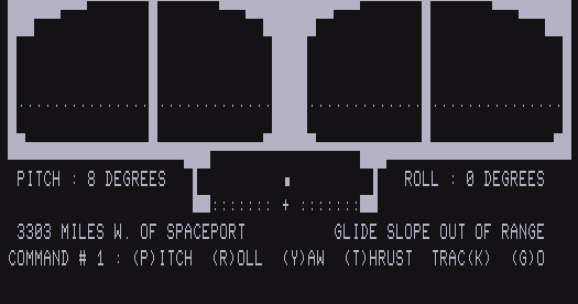 Space Shuttle (1981/TRS-80) | Video Game | VideoGameGeek