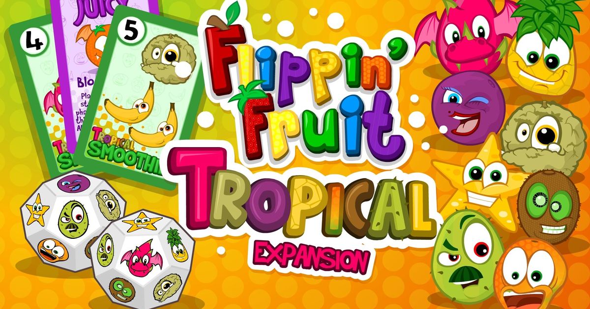 Flippin' Fruit: Tropical Expansion | Board Game | BoardGameGeek