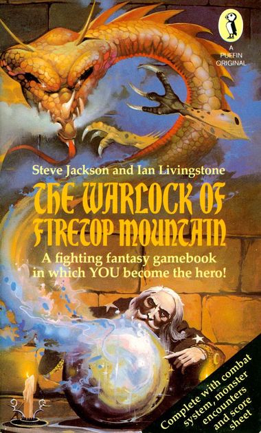 The original series Fighting Fantasy books