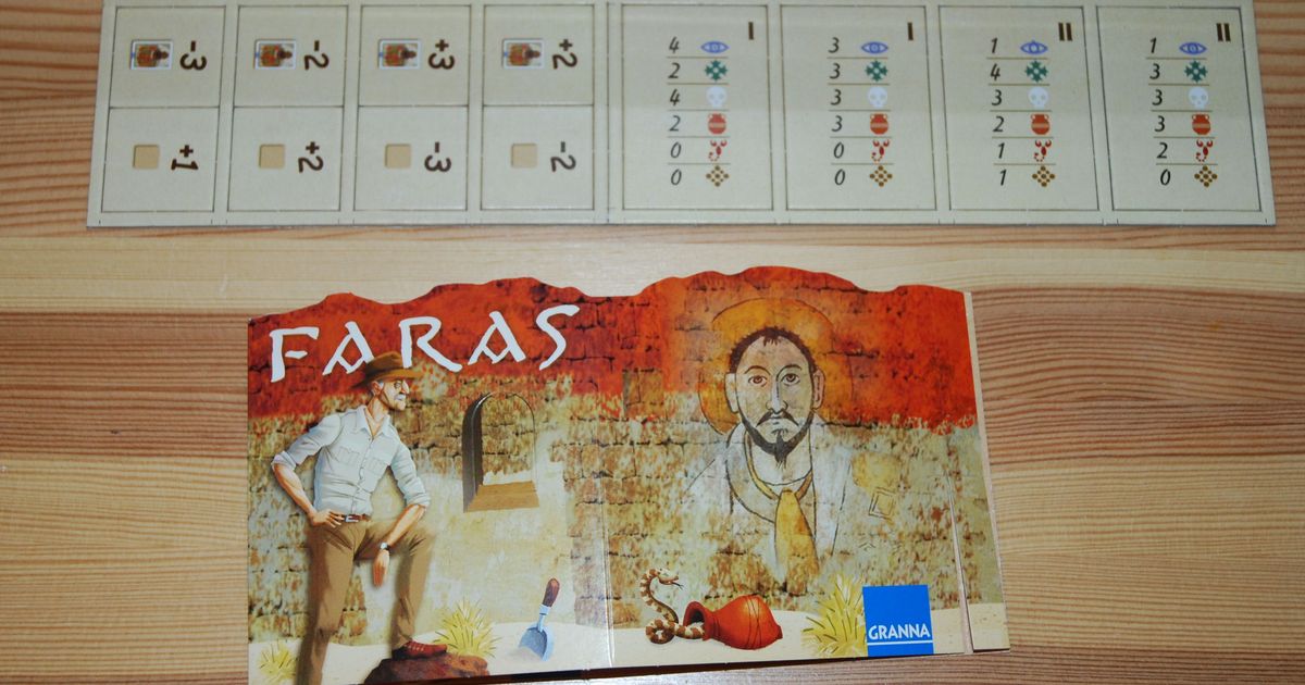 Faras: The Mysterious Collection | Board Game | BoardGameGeek
