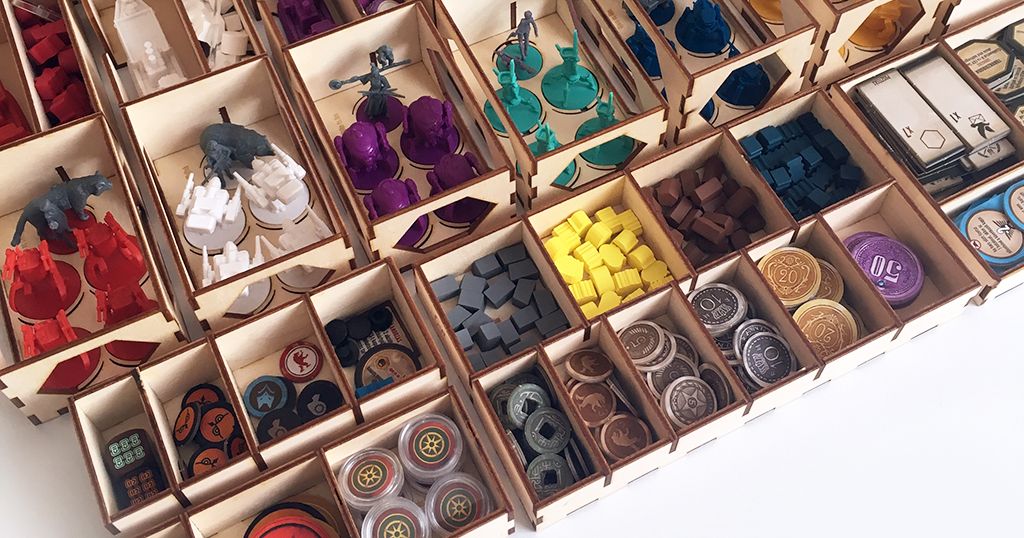 Scythe: The GiftForge Insert | Board Game Accessory | BoardGameGeek