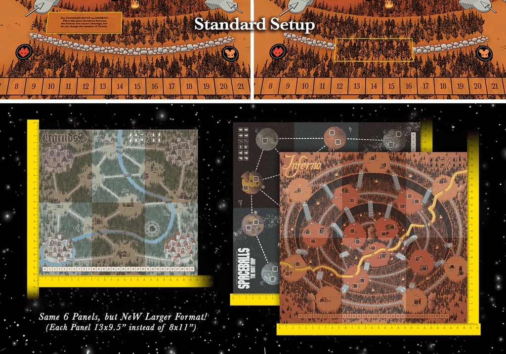 INFERNO (ROOT Fan Map for 1-7 Players) | Root