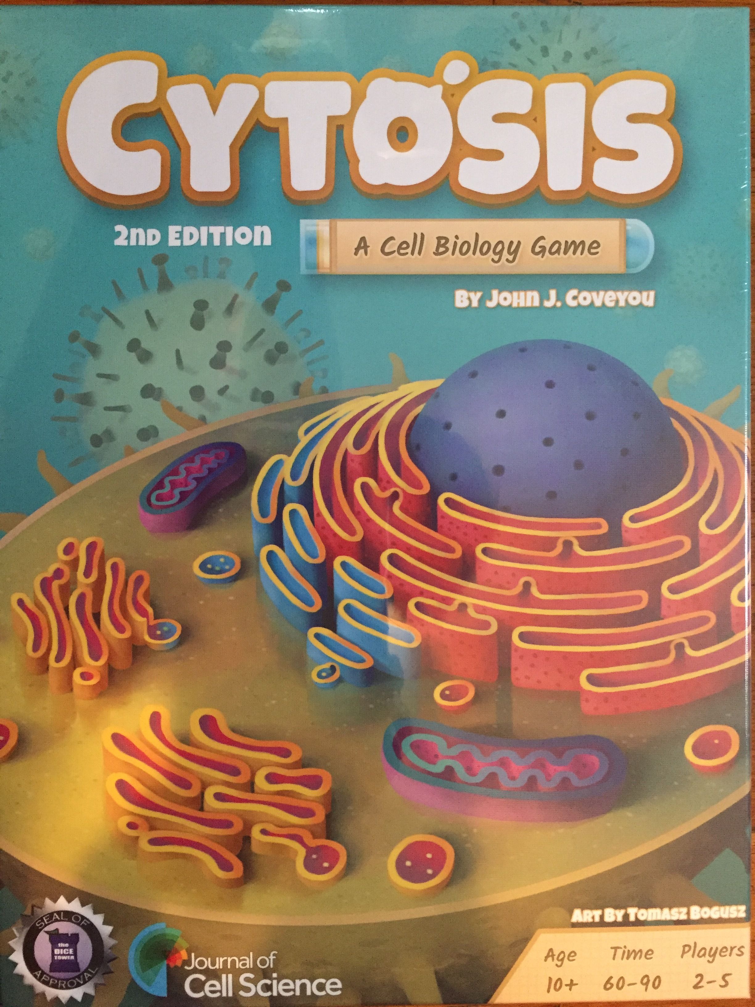 Jogo Cytosis: A Cell Biology Board Game | Compara Jogos