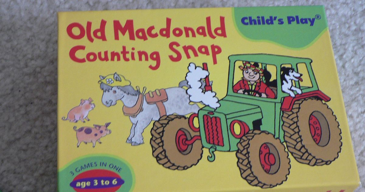 Old Macdonald Counting Snap | Board Game | BoardGameGeek
