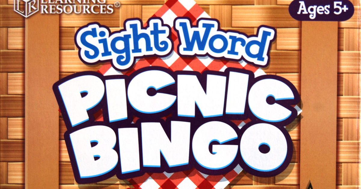 Sight Word Picnic Bingo | Board Game | BoardGameGeek