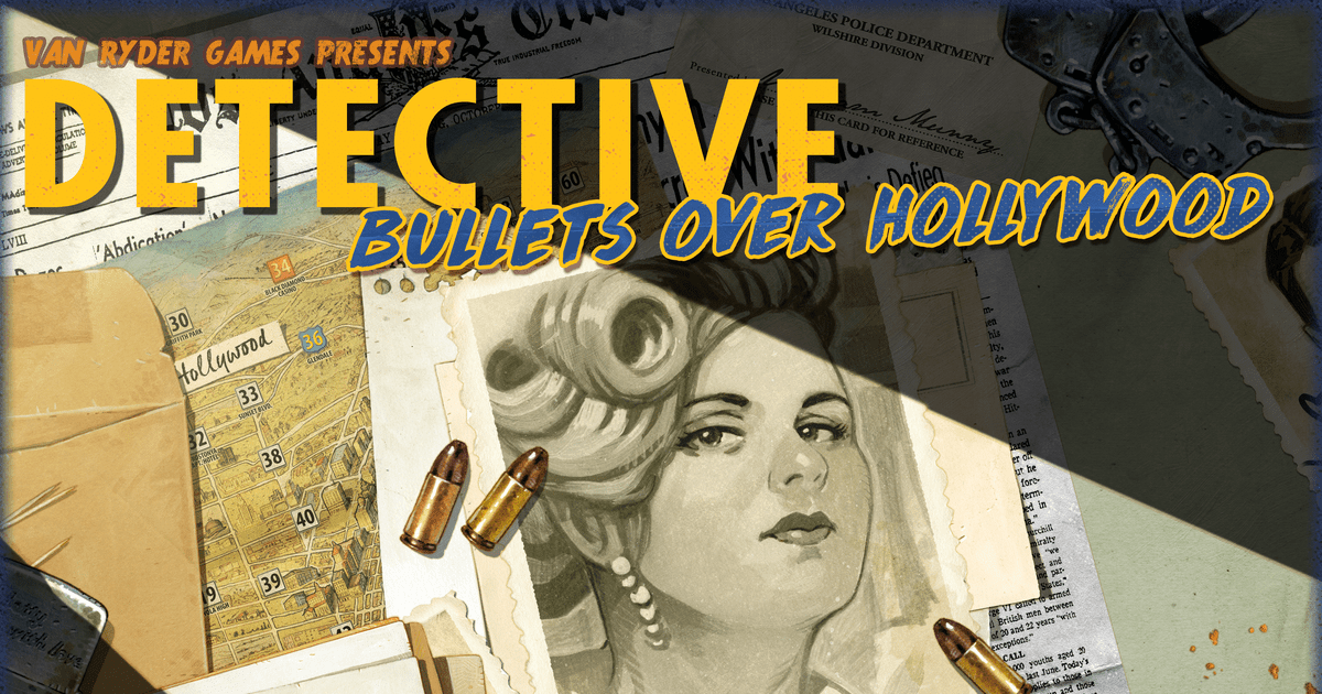 Detective: Bullets over Hollywood | Board Game | BoardGameGeek