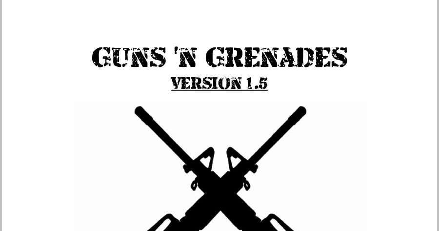 Guns 'n Grenades | Board Game | BoardGameGeek