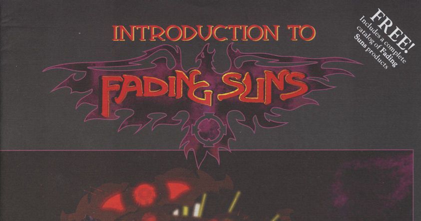 Introduction to Fading Suns | RPG Item | RPGGeek