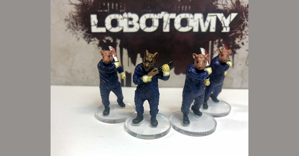 Lobotomy Monster: Pigs | The Colour Out of Place