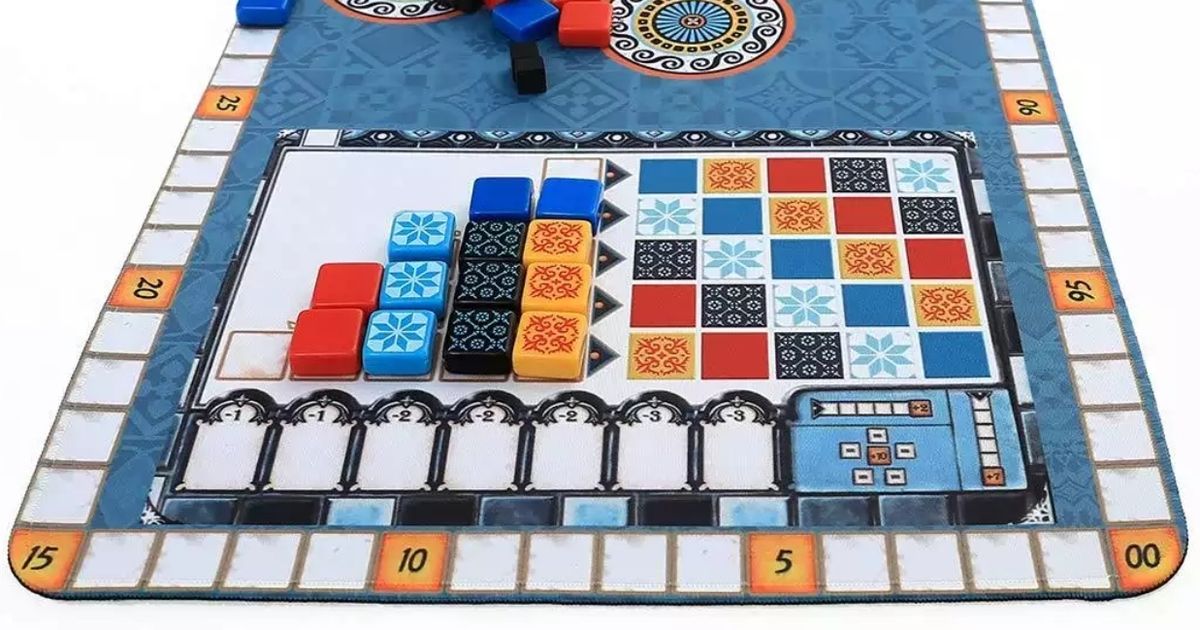 Azul: 2 Player Gaming Mat | Board Game Accessory | BoardGameGeek