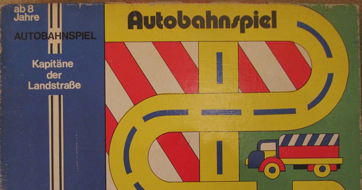 Autobahnspiel | Board Game | BoardGameGeek