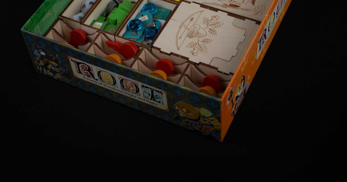 Root: Laserox Organizer | Board Game Accessory | BoardGameGeek