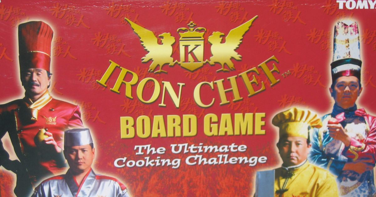 Iron Chef Board Game: The Ultimate Cooking Challenge | Board Game ...