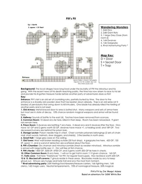 Pitt's Pit by Jim Adams | Pitt's Pit