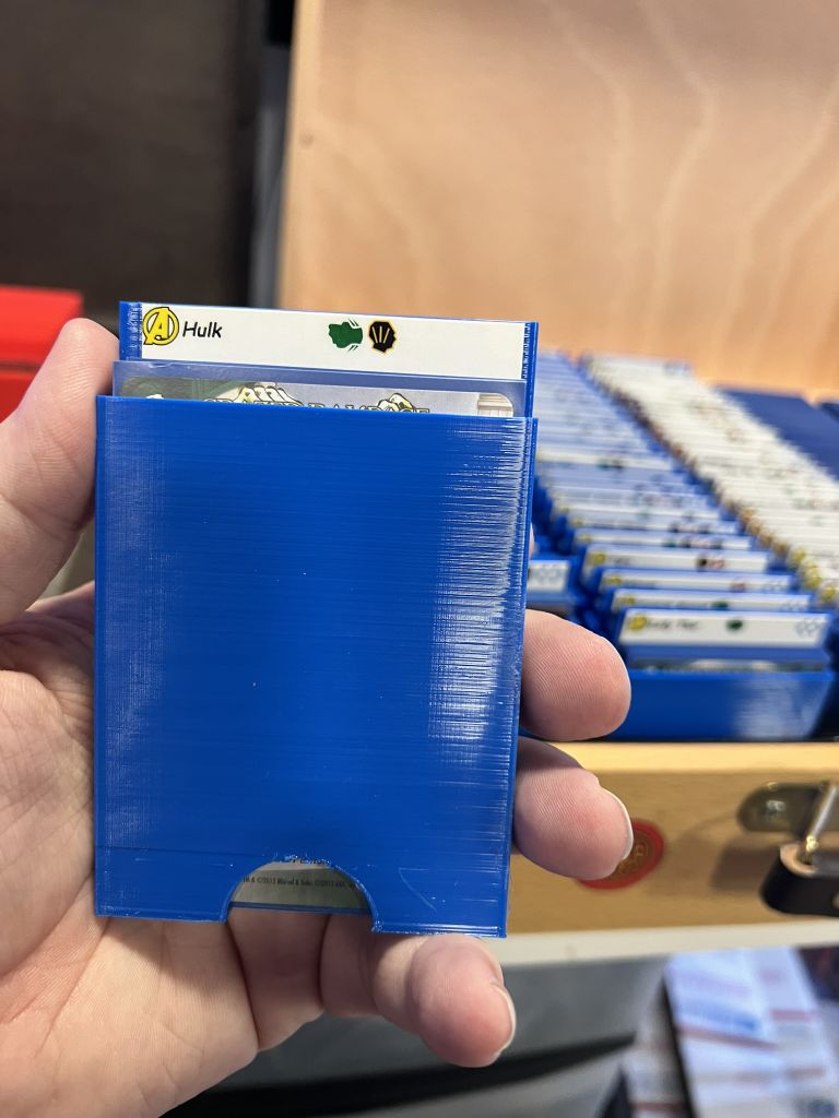 3D Printed Storage System Update | Legendary: A Marvel Deck Building Game