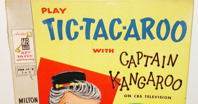 Tic-tac-aroo with Captain Kangaroo | Board Game | BoardGameGeek