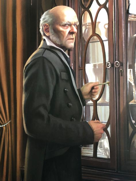 28th Investigator: Carson Sinclair, the Butler. Polisher of Pewter and ...