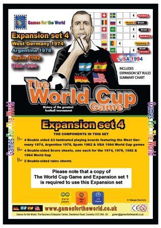 Reglas en español de The World Cup Game Expansión 4 | The World Cup ...