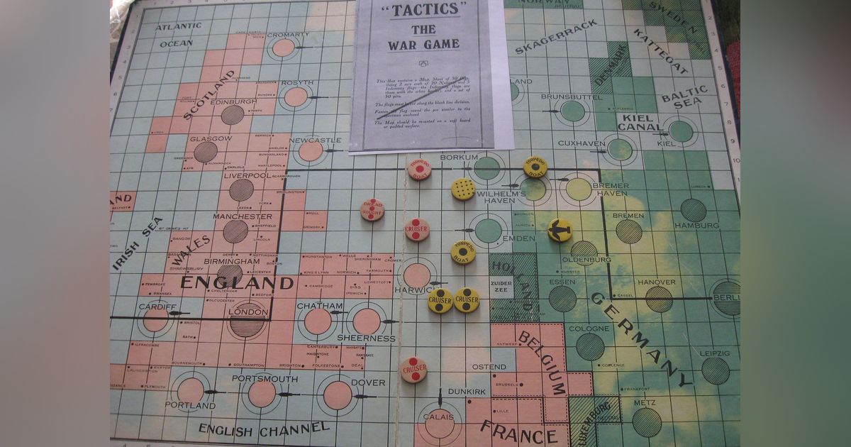 Tactics: The Famous War Game | Board Game | BoardGameGeek