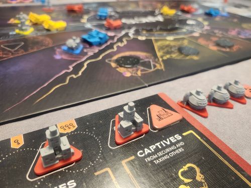 Some 3D Upgrades for resource and building tokens | Arcs