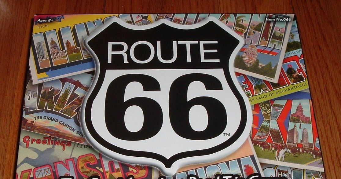Route 66: The Great American Road Trip Game | Board Game | BoardGameGeek
