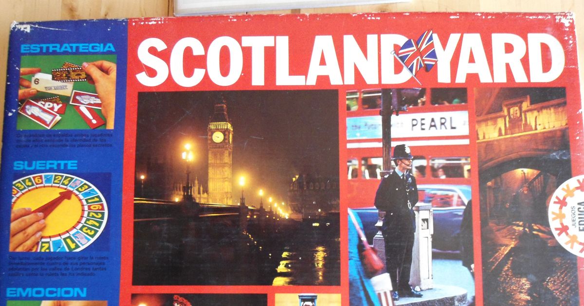 Scotland Yard | Board Game | BoardGameGeek