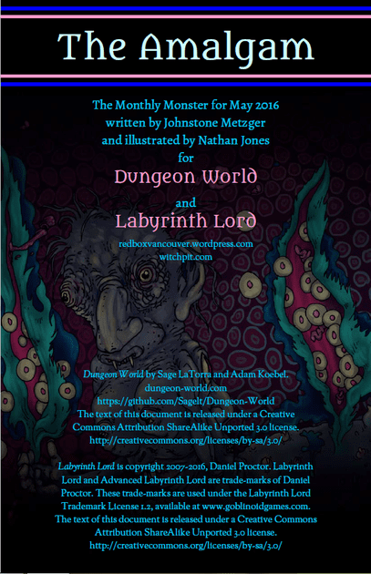 Monthly Monster 16-05: The Amalgam | RPG Item | RPGGeek