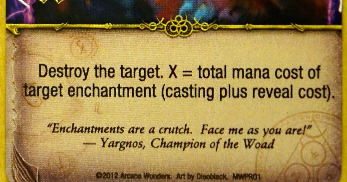 Mage Wars: Dispel Promo Card | Board Game | BoardGameGeek